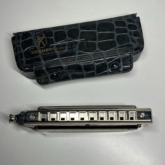 M Hohner | Other | Vintage M Hohner Chromonica 26 Harmonica With ...